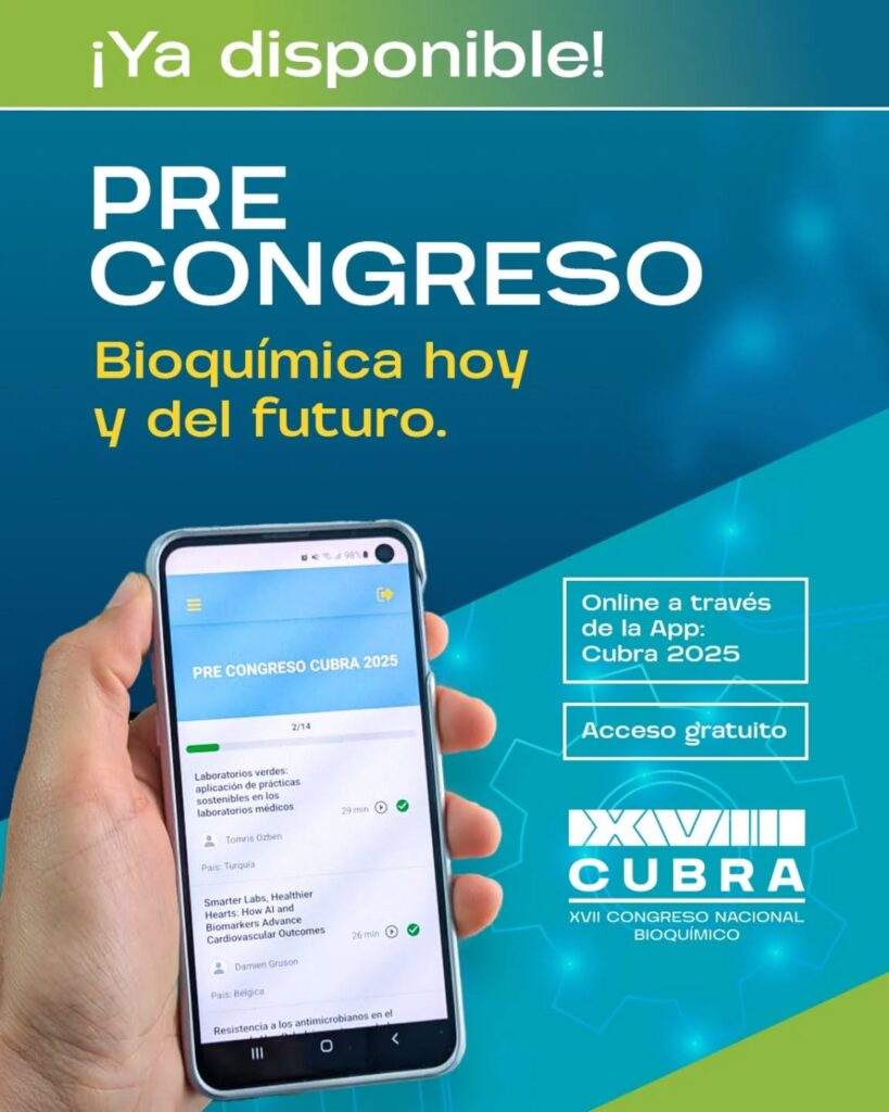 ¡Ya está disponible el #PreCongreso de CUBRA 2025! – CUBRA
